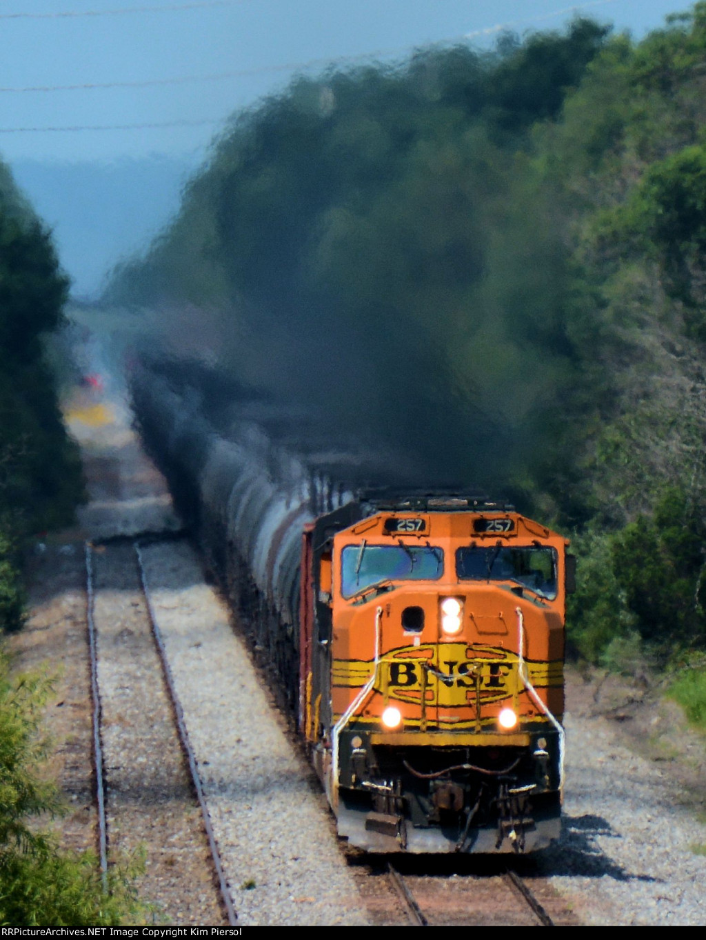 BNSF 257 CSX Train K044 Crude Oil Loads